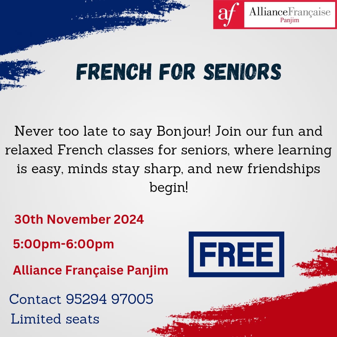 Alliance Francaise de Panjim-Goa – Official French Center in India.